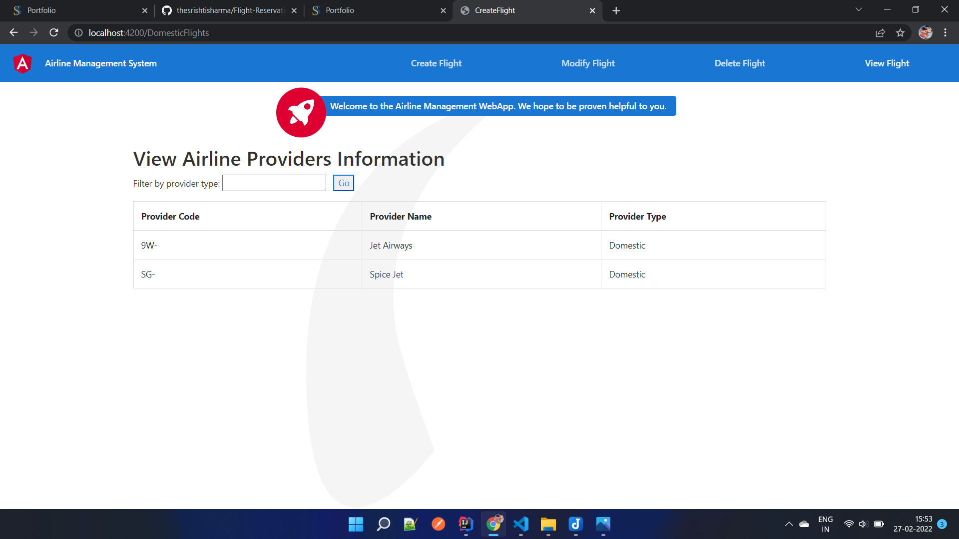 GitHub - thesrishtisharma/Flight-Admin-System: Angular and Spring based ...