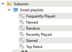 Subsonic Smart Playlists include `Random Songs` on Linux but not on Windows · Issue #7219 ...