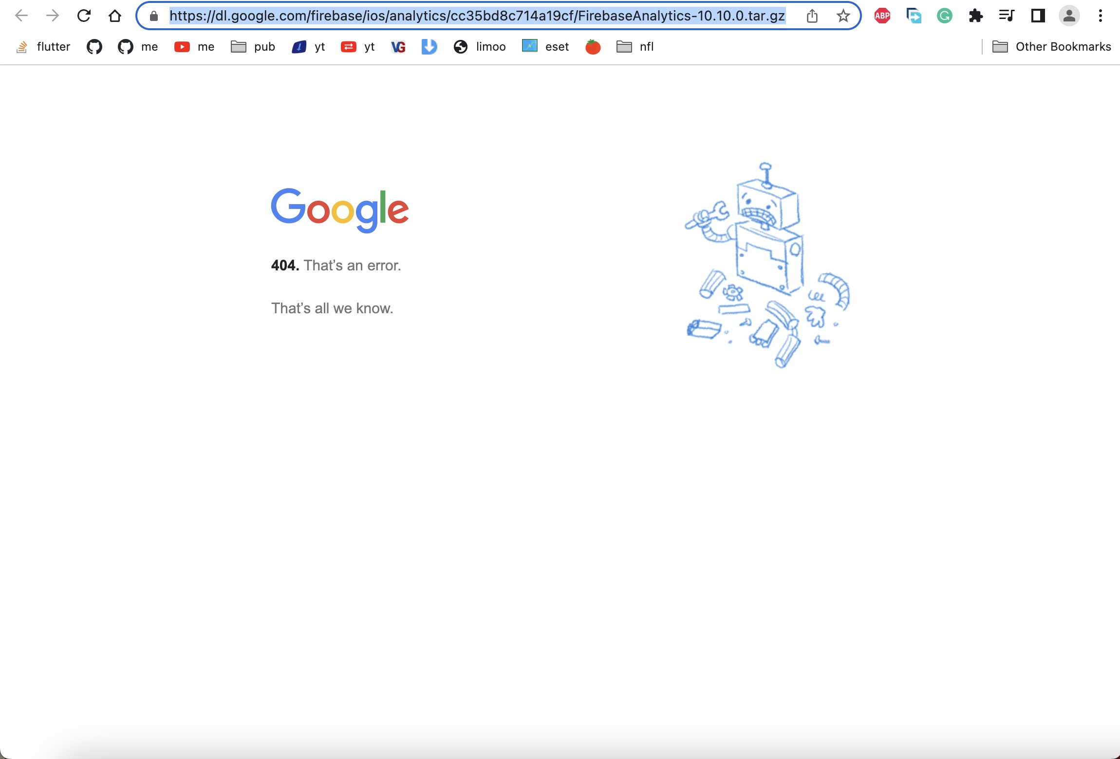 flutter pub get return `Package not available (authorization failed).` error! · Issue #129518 ...