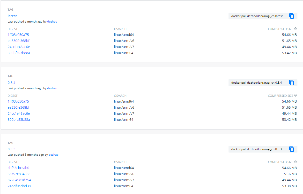 docker上最新镜像还是老版本 · Issue #4 · uparrows/LANraragi_cn · GitHub