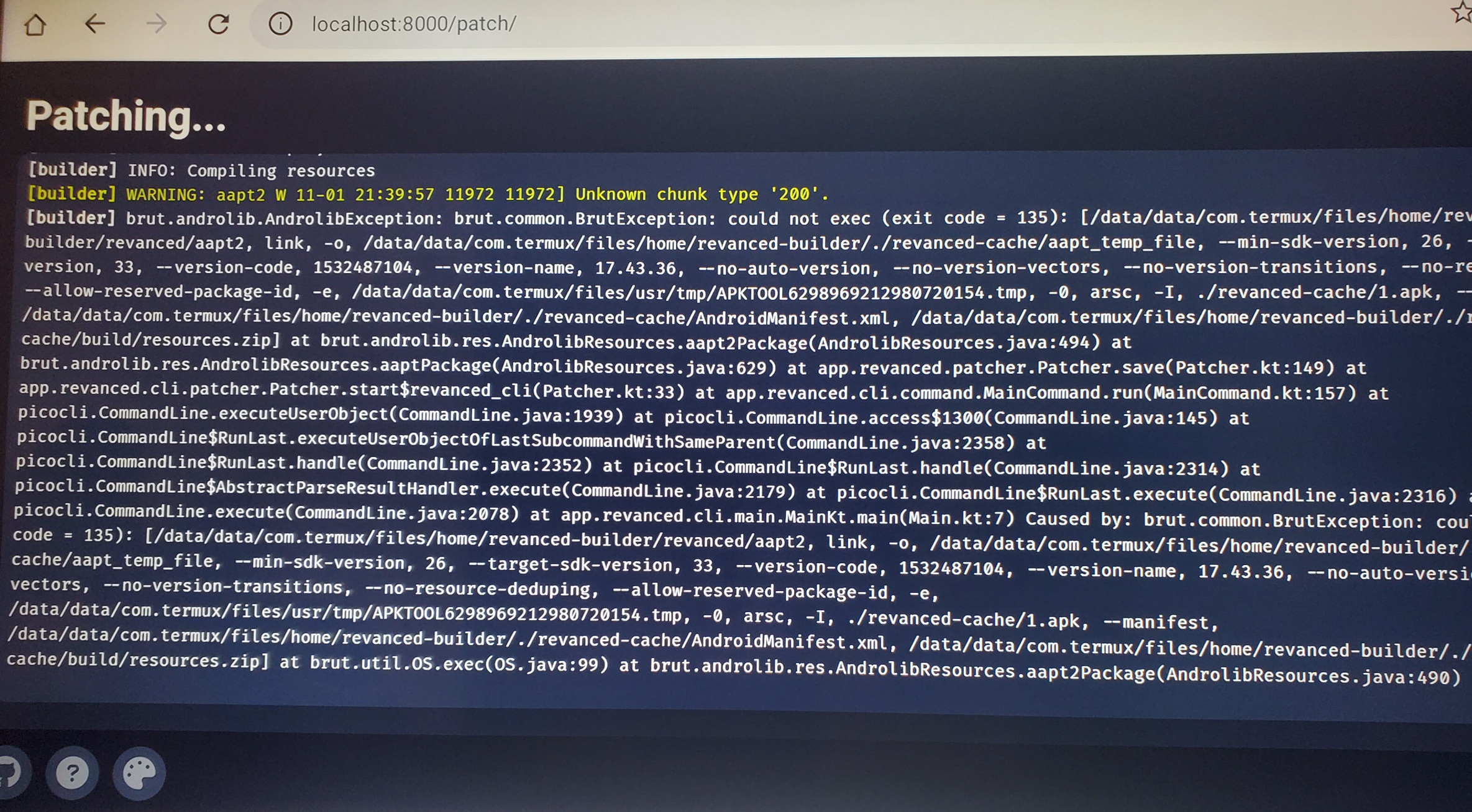 Non Recommended Version Error · Issue #534 · reisxd/revanced-builder · GitHub