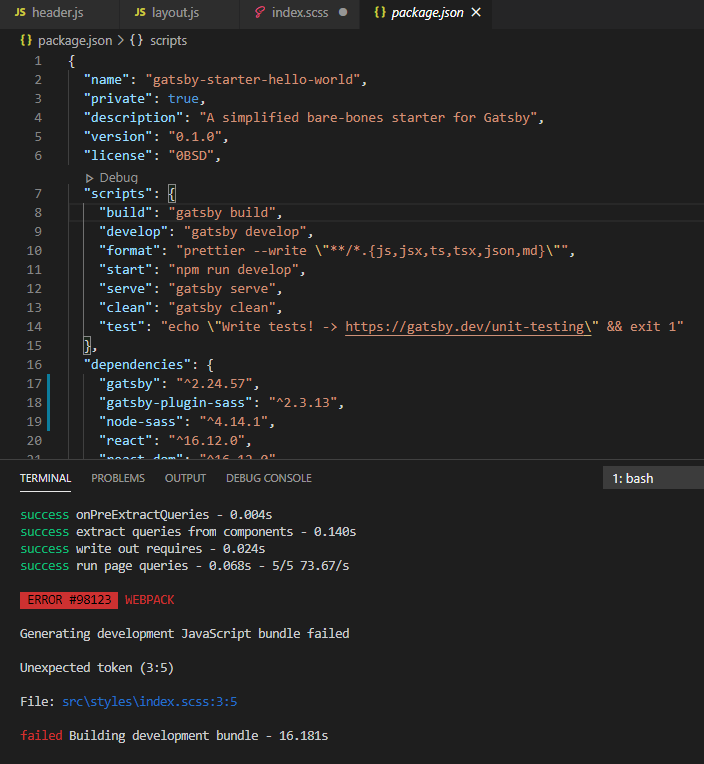 Installing module in gatsby removing some gatsby dependent modules. · Issue #24176 · gatsbyjs ...