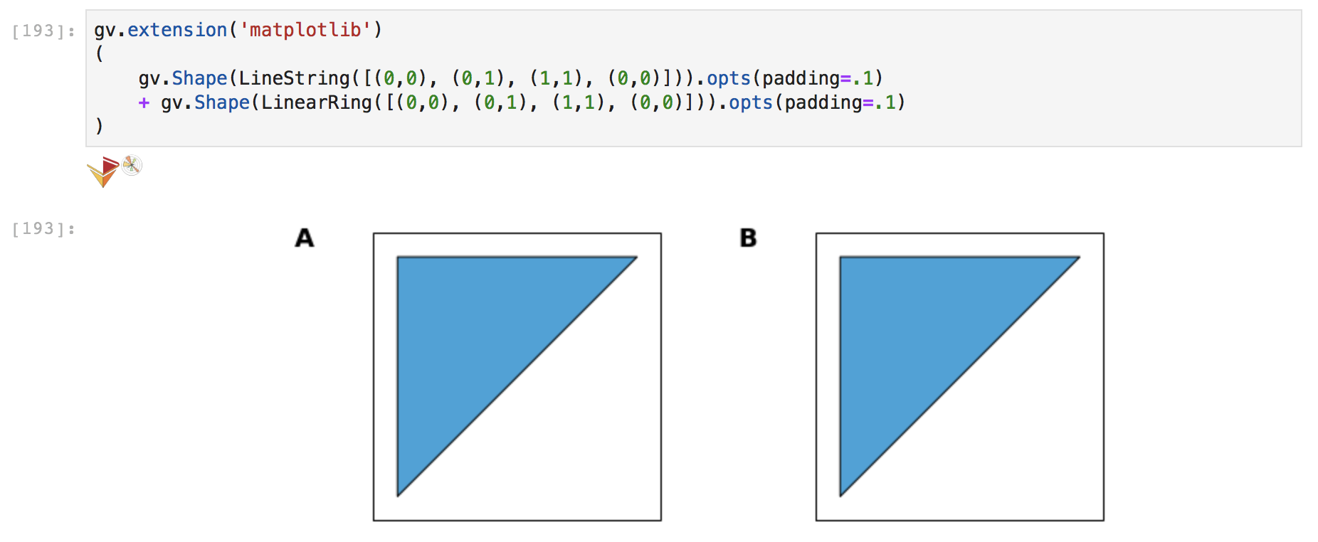 gv.Shape(LinearRing) fails in bokeh backend · Issue #302 · holoviz/geoviews · GitHub