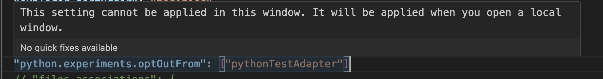Test discovery (pytest) fails in multi-root workspace: "payload UUID is ...