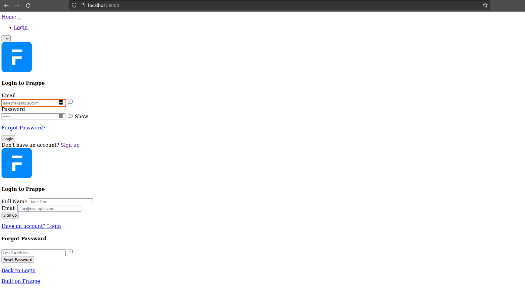 UI Not Responding after running in docker · Issue #360 · frappe/lms · GitHub