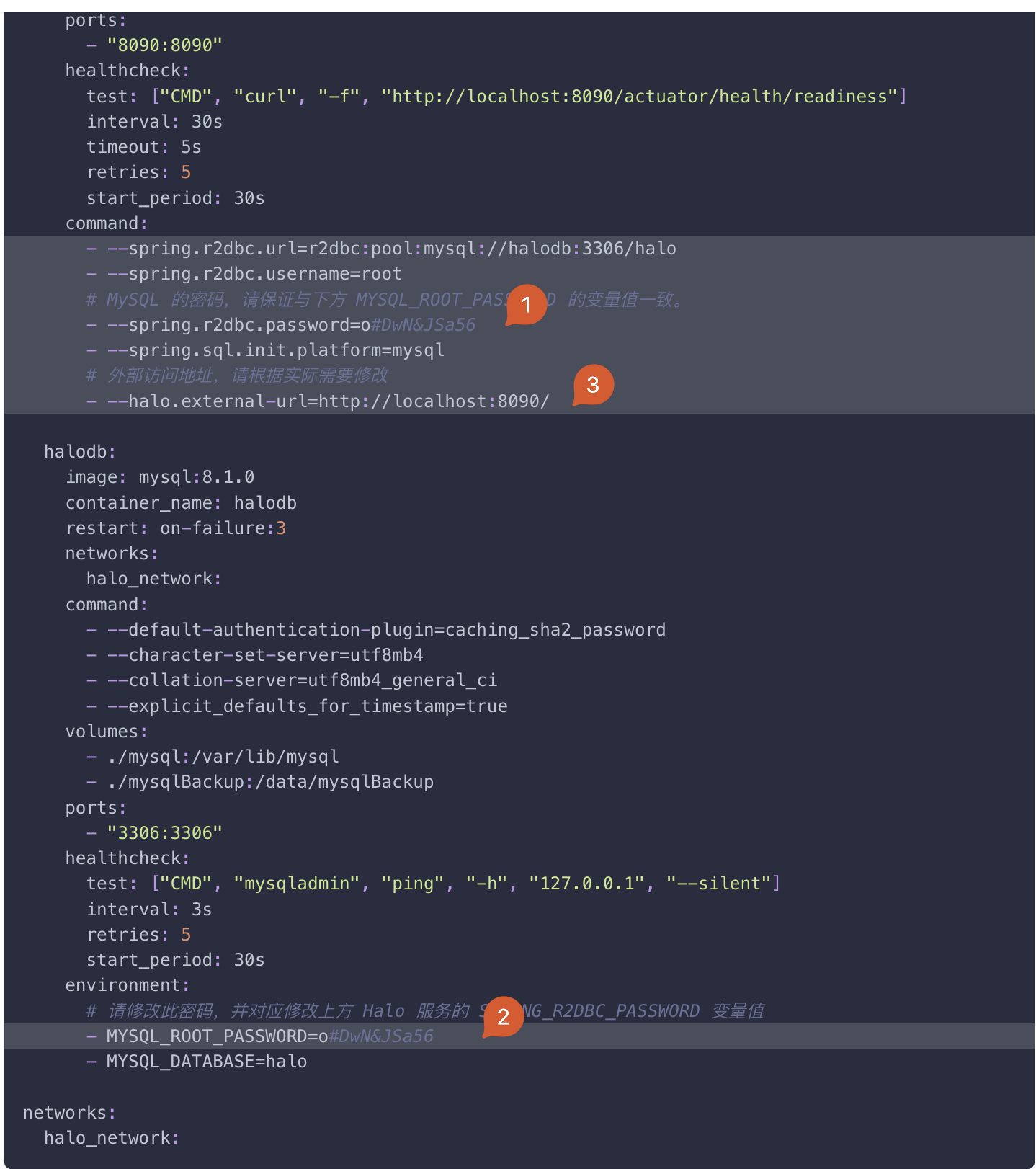 部署很多次都无法启动成功，试过20多次了，实在解决不了了~ · Issue #4861 · halo-dev/halo · GitHub