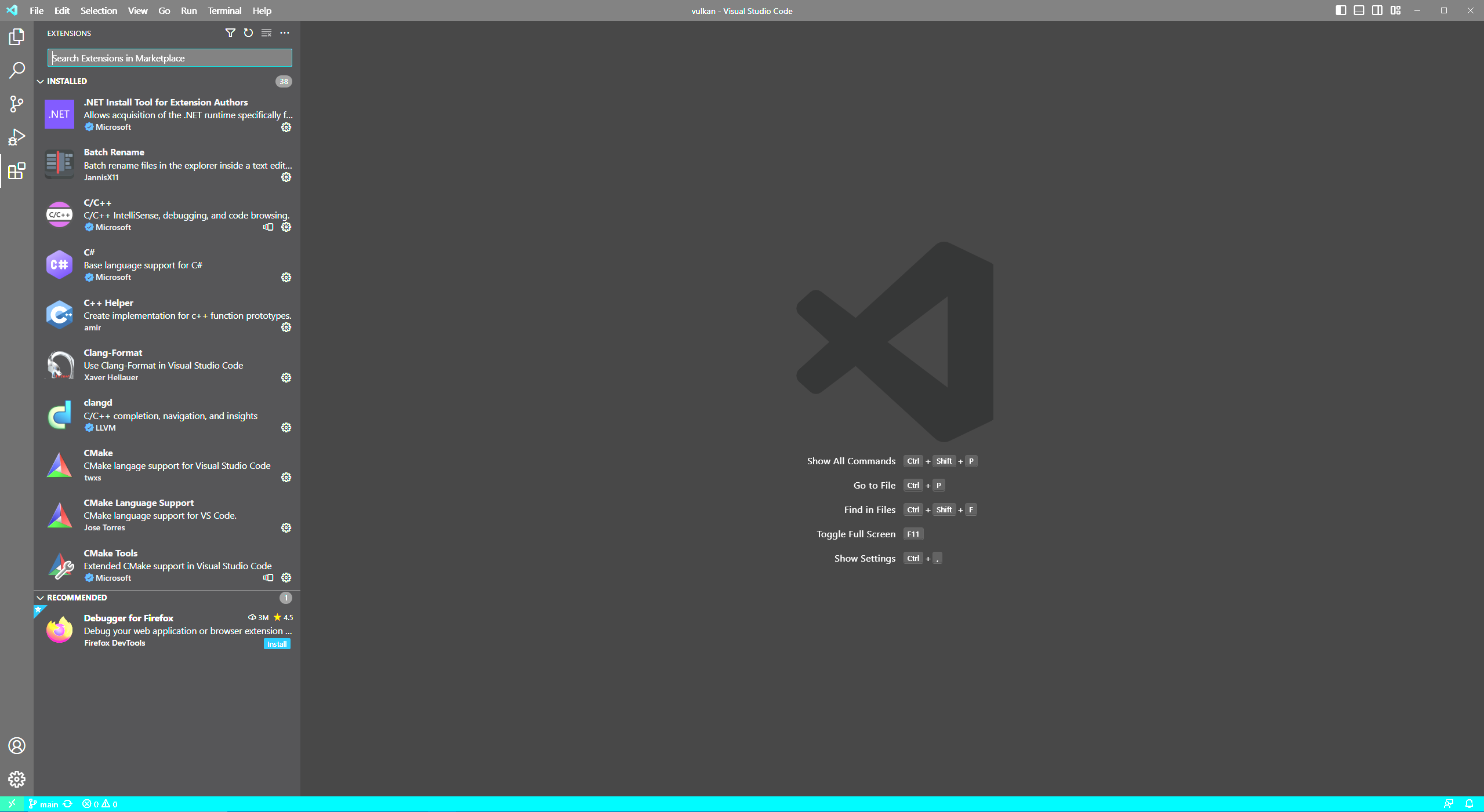 The extensions tab makes all the editor's colors brighter · Issue ...