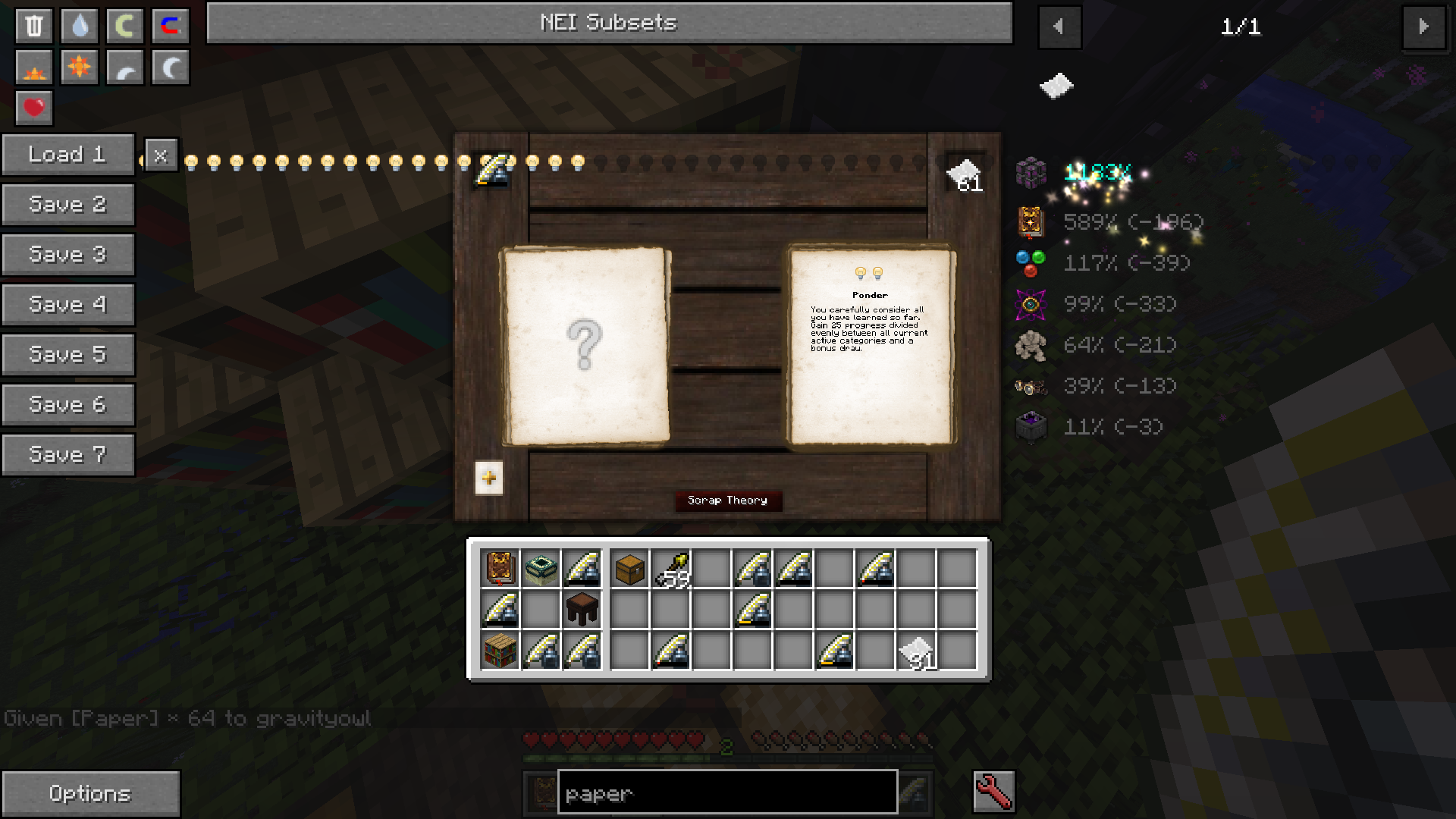 [B13] Infinite research and inspiration exploit early on in thaumcraft ...