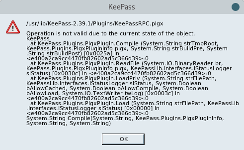 Incompatibility with KeePassRPC 1.8.0 · Issue #53 · kee-org/keepassrpc · GitHub