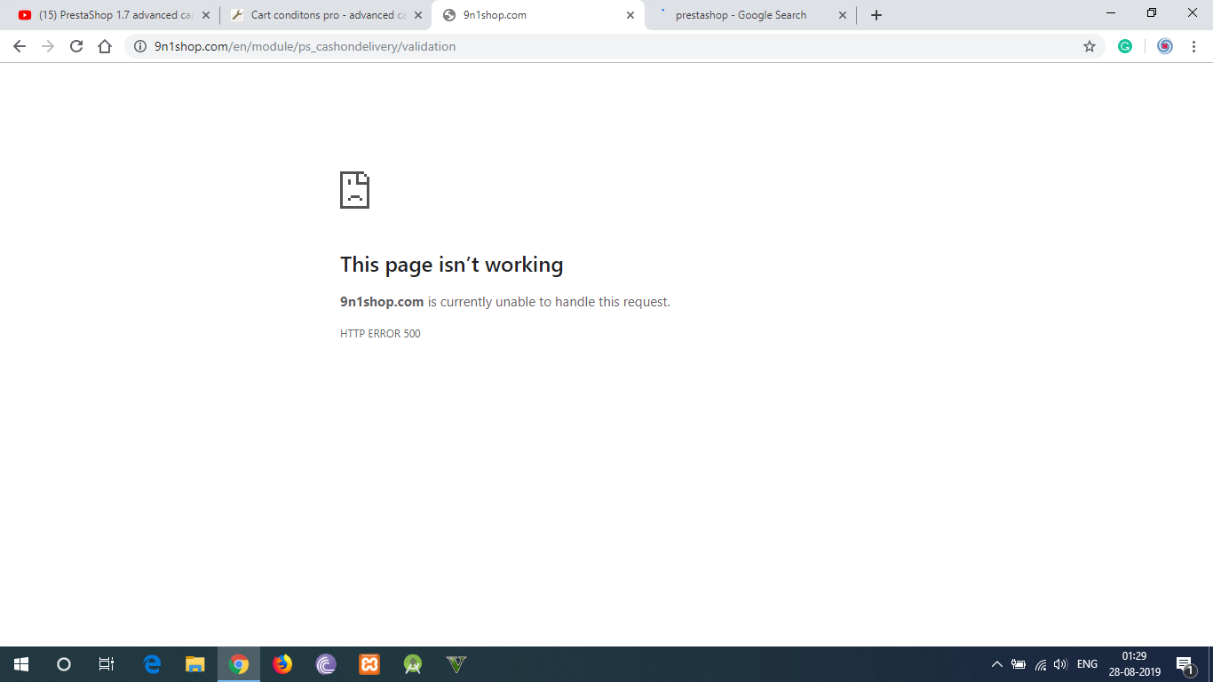 page validation not working · Issue #15281 · PrestaShop/PrestaShop · GitHub