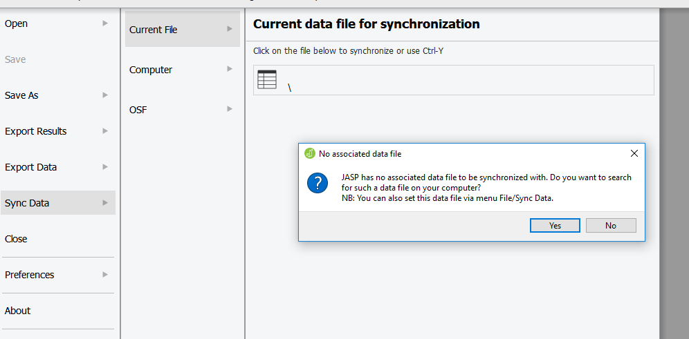 Data Not Synchronising · Issue 616 · Jasp Statsjasp Issues · Github