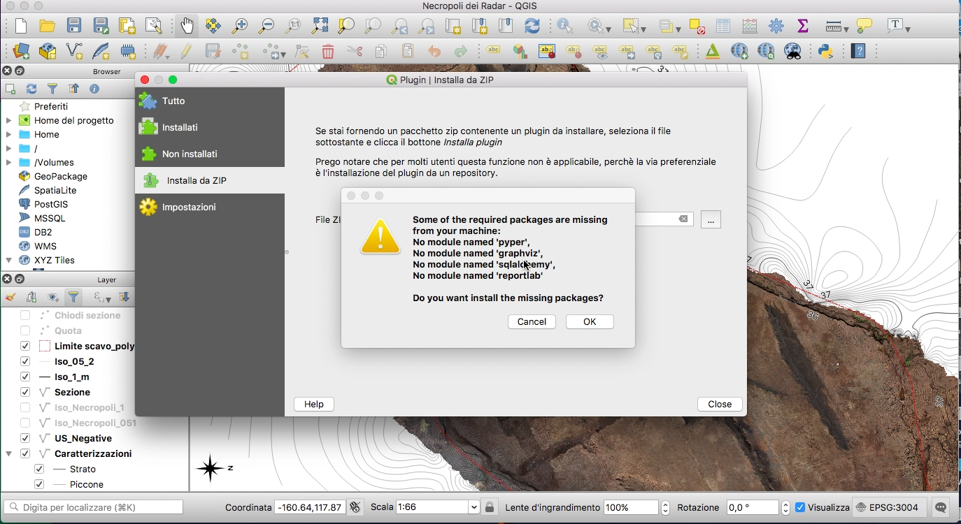 Install error Mac Os Sierra 10.12.6 · Issue #12 · pyarchinit/pyarchinit · GitHub