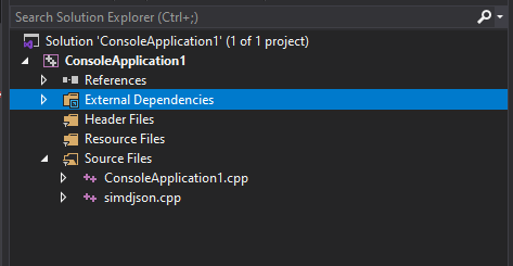 [simdjson] unresolved external symbol on Visual Studio 2019 32/64 bit · Issue #16062 · microsoft ...