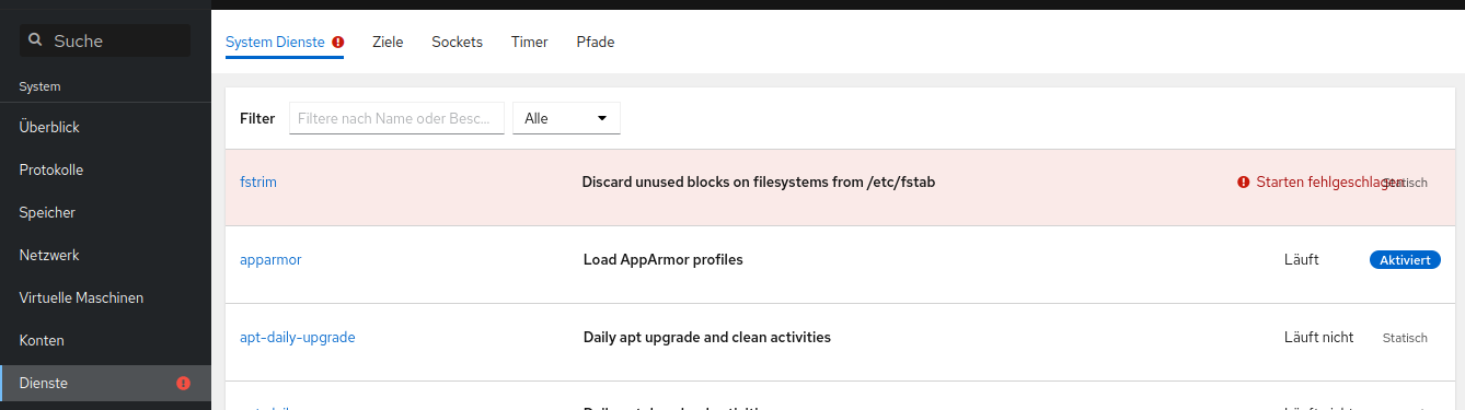 Can't get failed service resolved · Issue #16048 · cockpit-project/cockpit · GitHub