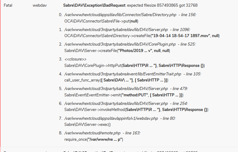 iOS app is not using chunked uploads? · Issue #914 · nextcloud/ios · GitHub