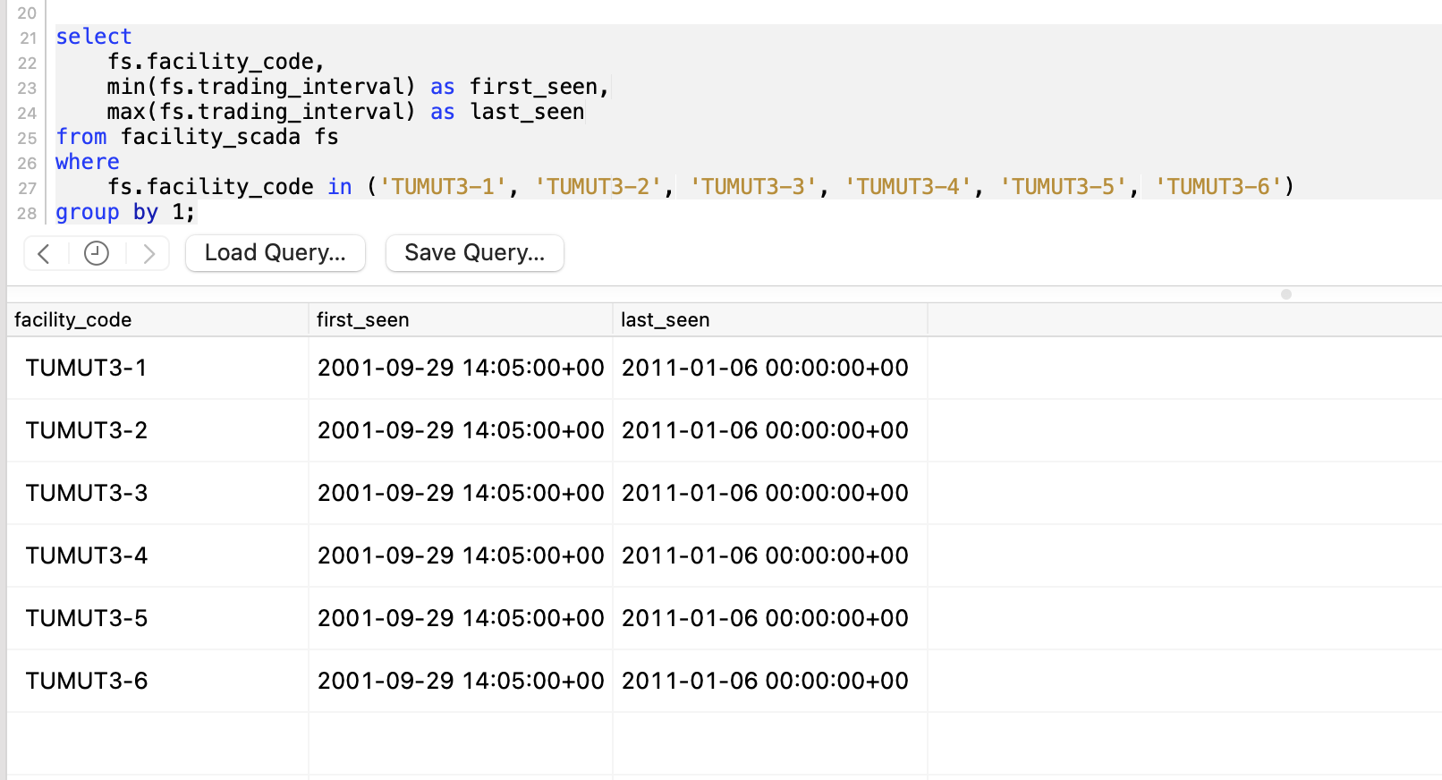 TUMUT3 Unit DUIDs incorrect · Issue #135 · opennem/opennem · GitHub