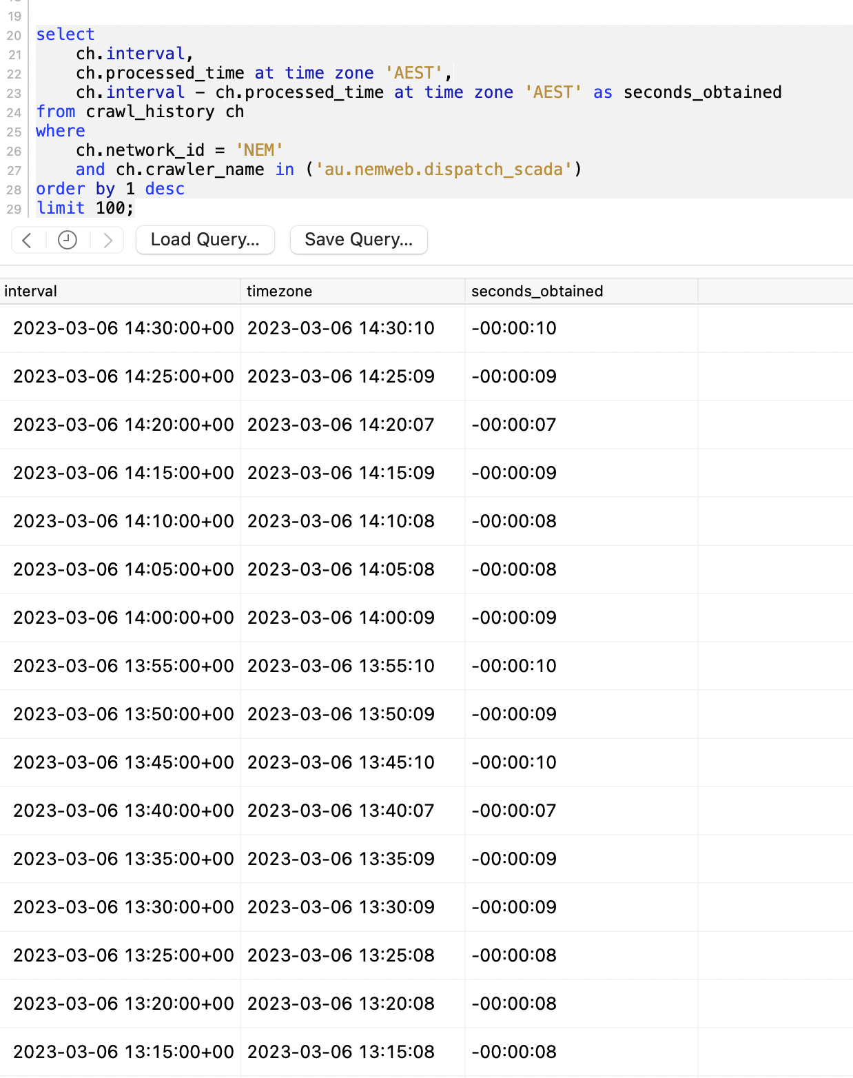 Optimize per-interval NEM processing · Issue #215 · opennem/opennem · GitHub