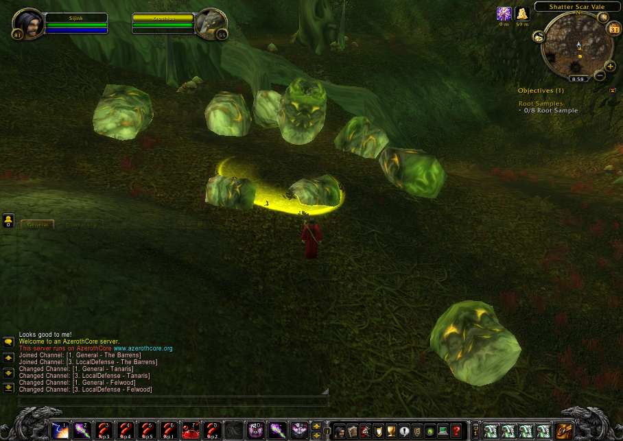 Felwood - Kroshius' Infernal Core quest wacky implementation · Issue ...
