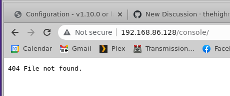 upgrade to new version gives 404 in web browser. · thehighnibble · Discussion #66 · GitHub