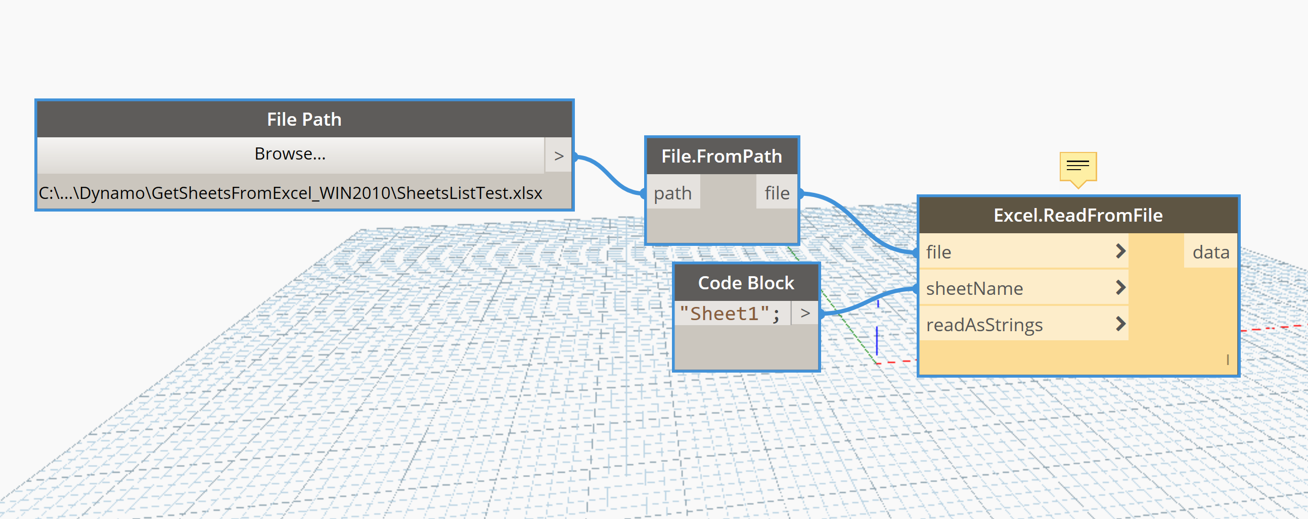 Trouble with Excel.ReadFromFile node · Issue #2037 · DynamoDS/DynamoRevit · GitHub