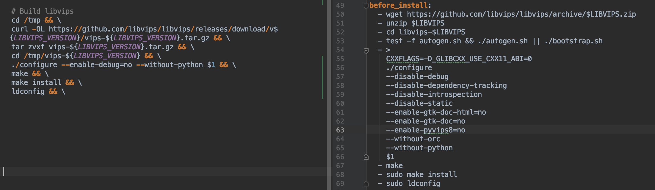 Simplify build process and bring it more in line with Imaginary · Issue #272 · h2non/bimg · GitHub