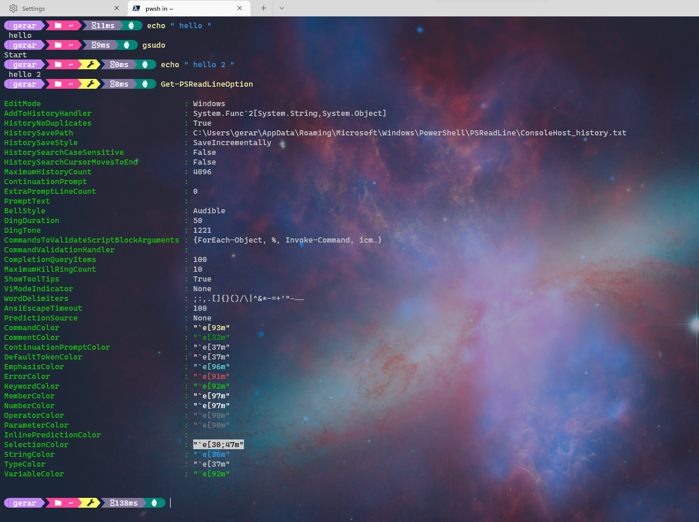 gsudo change theme settings · Issue #51 · gerardog/gsudo · GitHub