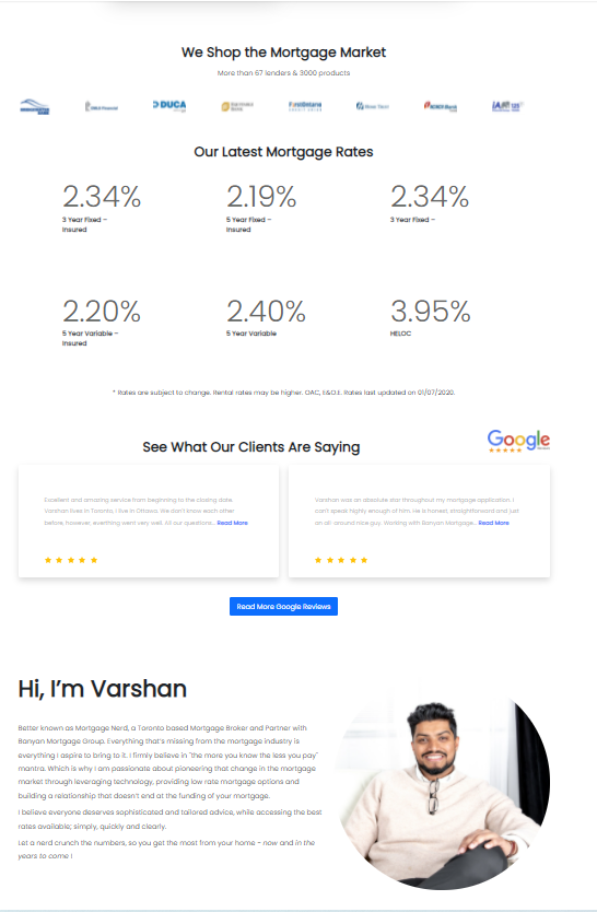 GitHub - iremsayar/MortgageNerd-clone-website