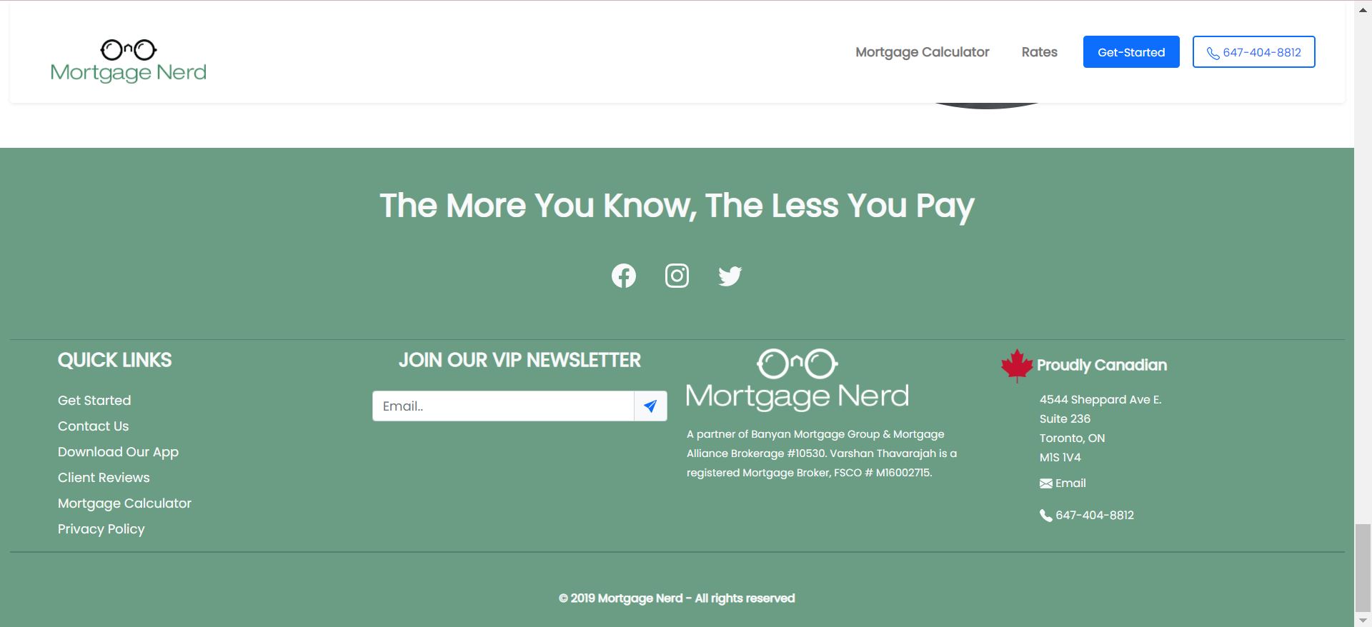 GitHub - iremsayar/MortgageNerd-clone-website