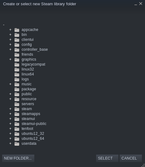 Can't move up the .steam folder to select NVME for library · Issue #9831 · ValveSoftware/steam ...