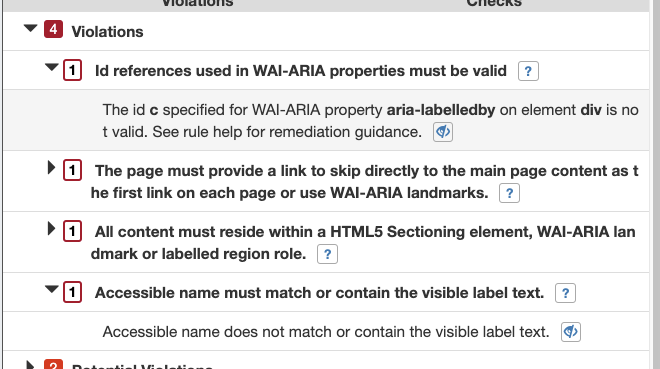 Radio group, checkbox (in a datatable inside in modal) has ...