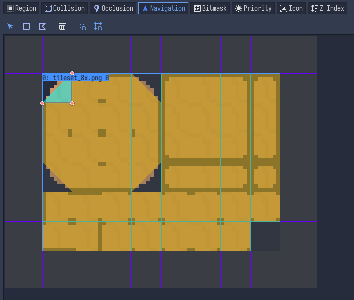 `Condition "least_cost_id == -1" is true.` Error using `NavigationAgent2D` on `TileMap` for ...