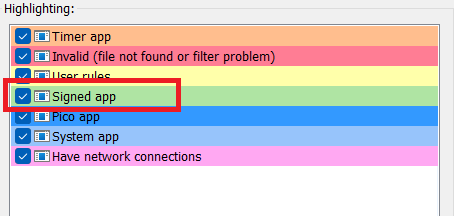 [Will Not Fix]Packet Log and Connections tab show blocked connection in Green It should be Red ...