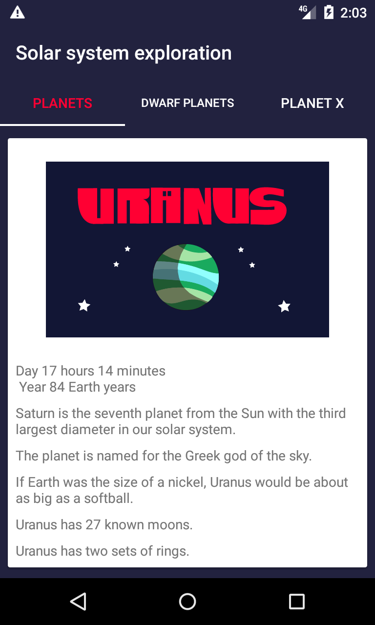 GitHub - TommyTeaVee/SolarSystemExplorationApp: Android Education App ...