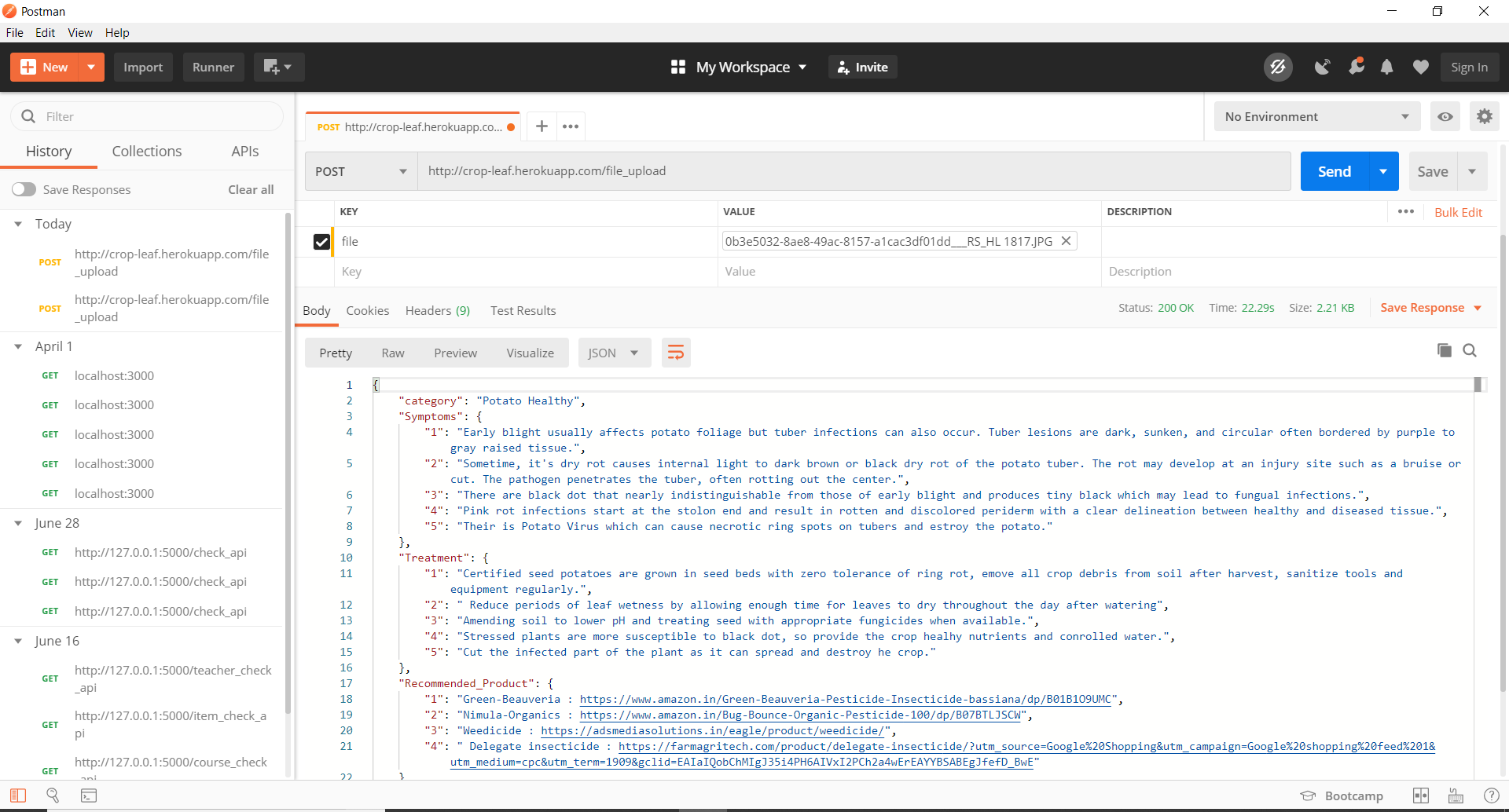 added screen shot by abhishekgupta368 · Pull Request #130 · CropAi/Backend · GitHub