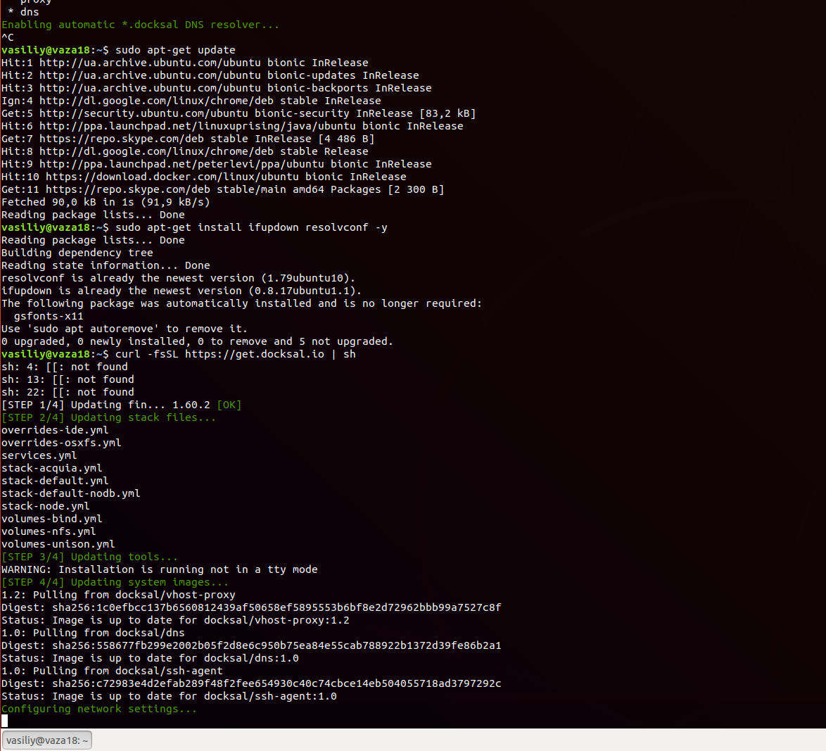 Switch To Network Manager Nmcli For Network Configuration On Ubuntu · Issue 321 · Docksal