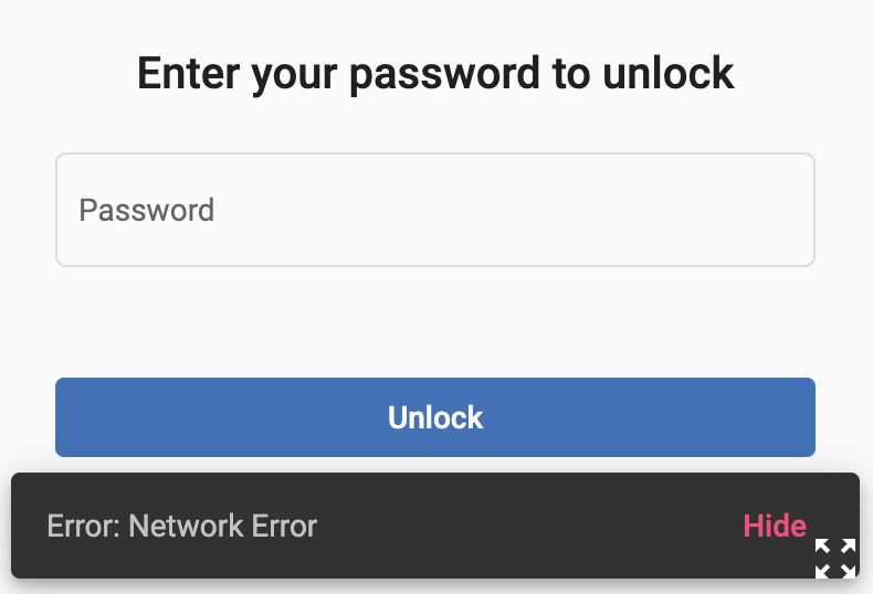Endless error messages · Issue #59 · block-core/blockcore-wallet · GitHub