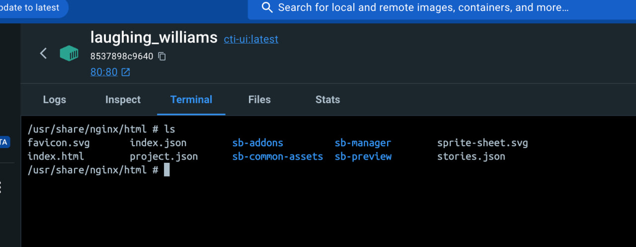 [bug] Storybook Doesn T Creates `iframe` On Ci Cd In Docker Image But It Build S It When