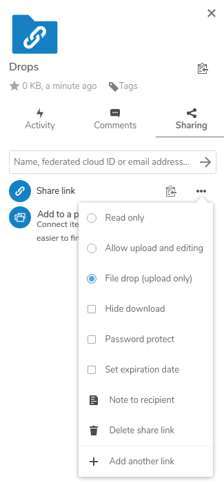 Anonymous upload folder documentation incorrect · Issue #15231 · nextcloud/server · GitHub