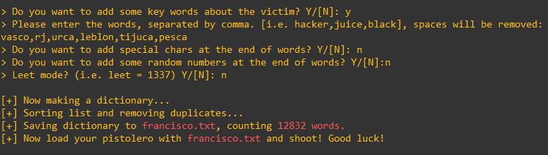 GitHub - joaomauricioalves/cupp_wordlist: Como criar uma wordlist