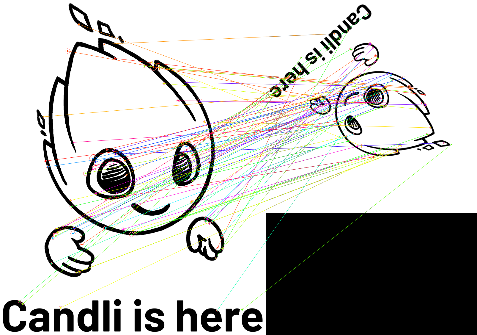 Akaze's implementation seems to have issues with rotational invariance ...