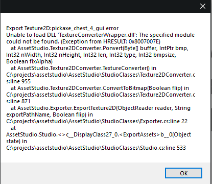 Error Extracting Texture2D and possibly Sprite [V: 0.11.30] · Issue #307 · Perfare/AssetStudio ...