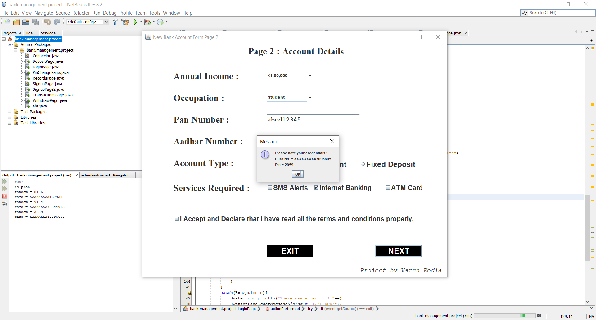 GitHub - purplevarun/bank-management-project: Java project using Swing and MySQL database.