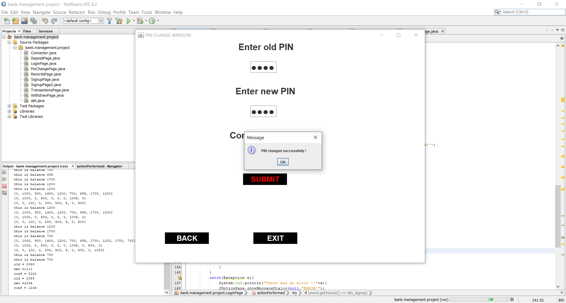 GitHub - purplevarun/bank-management-project: Java project using Swing ...