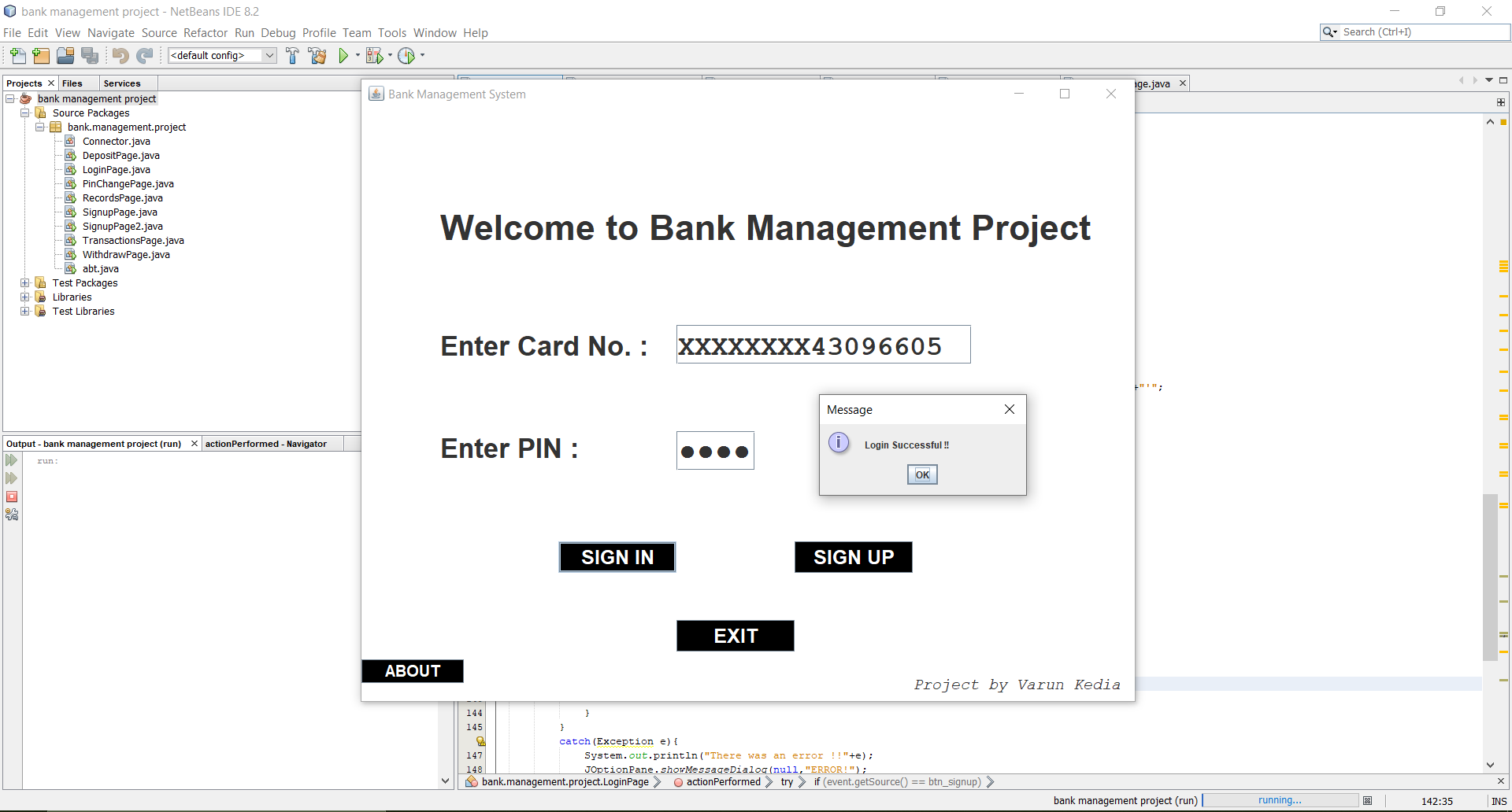 GitHub - purplevarun/bank-management-project: Java project using Swing and MySQL database.