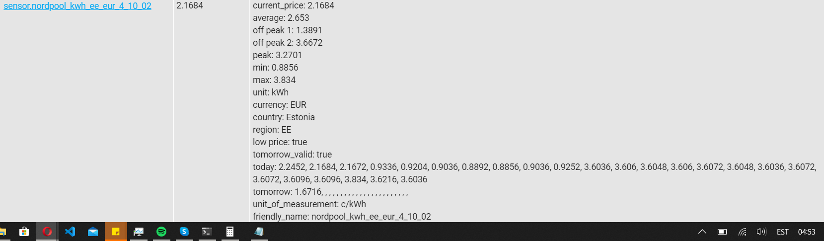 No new tomorrow values fetched · Issue #30 · custom-components/nordpool · GitHub
