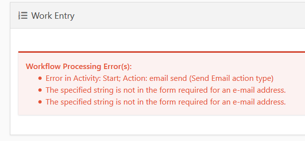Send Email Workflow Action error after v10 update · Issue #4060 · SparkDevNetwork/Rock · GitHub