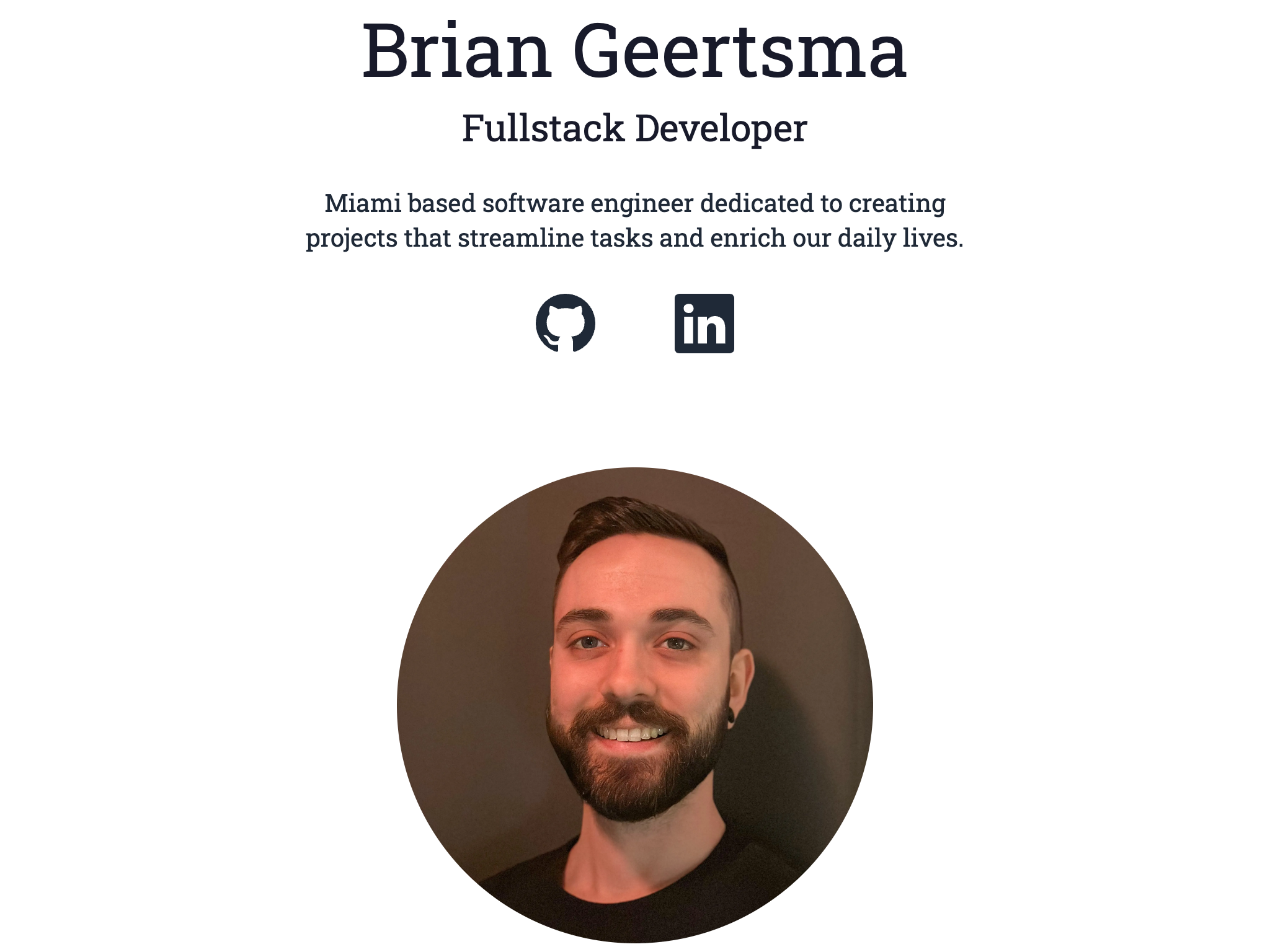 GitHub - brian-gee/react-portfolio: My personal portfolio created using ... GitHub - brian-gee/react-portfolio: My personal portfolio created using ...
