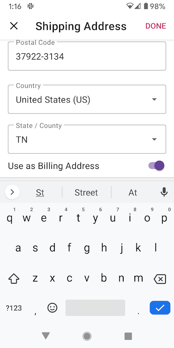Order address editing: show state name rather than state code · Issue ...