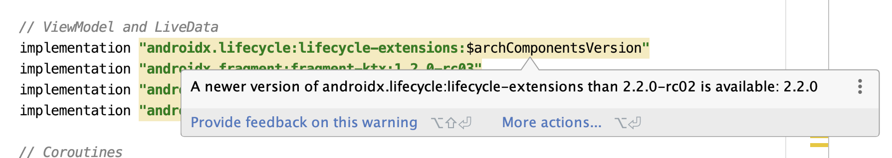 Update To Release Versions Of Androidx Components · Issue 1879 · Woocommercewoocommerce