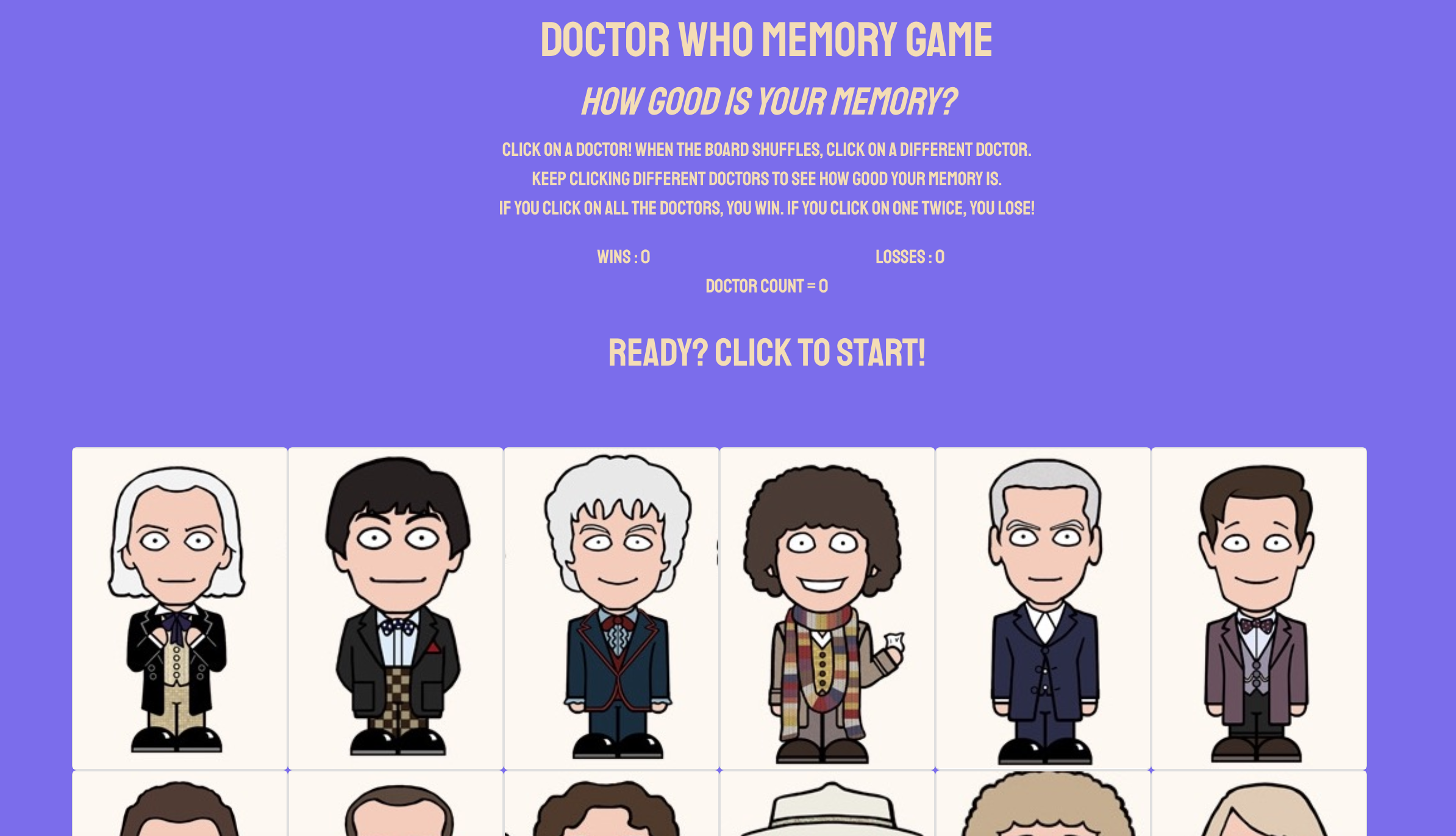 GitHub - katherinestout/DoctorWho_ReactGame